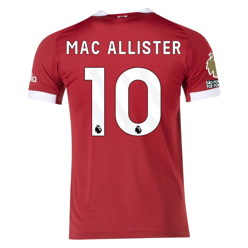 Men's Liverpool FC 26/26 Home MacAllister #10 – Strictly Soccer Shoppe